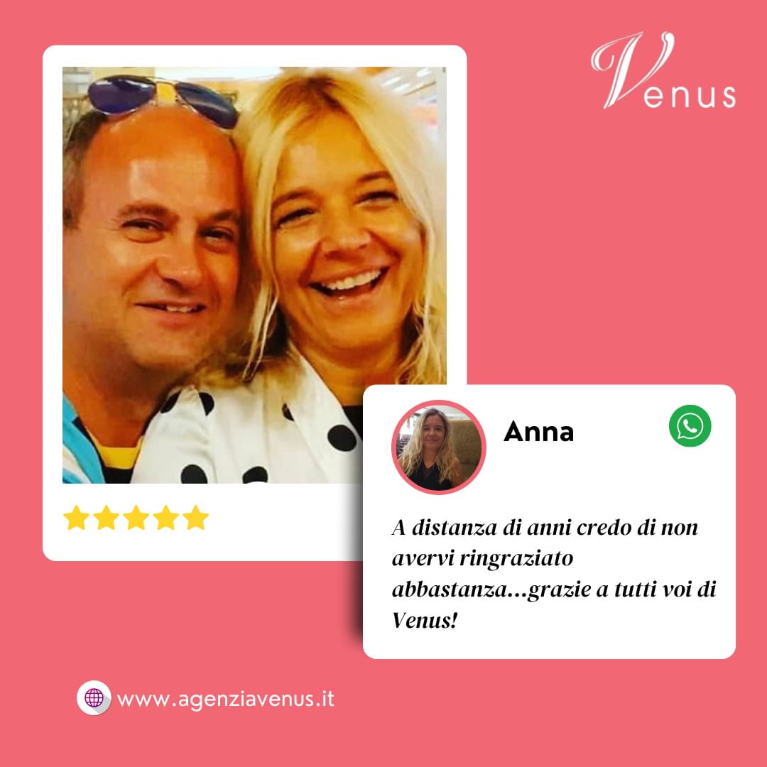 Anna è di nuovo felice » Agenzia Venus